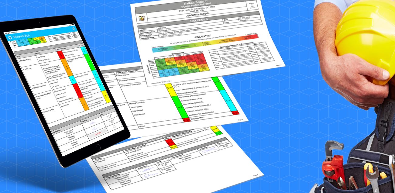 Pre-start app - JSA On The Go